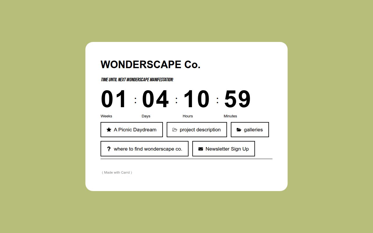 WONDERSCAPE